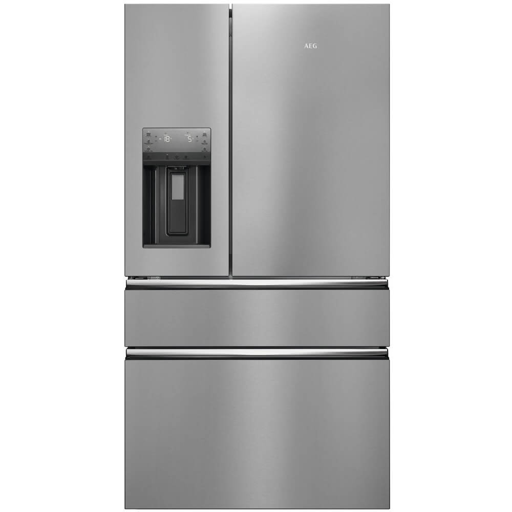 Холодильник AEG RMB954F9VX серебристый