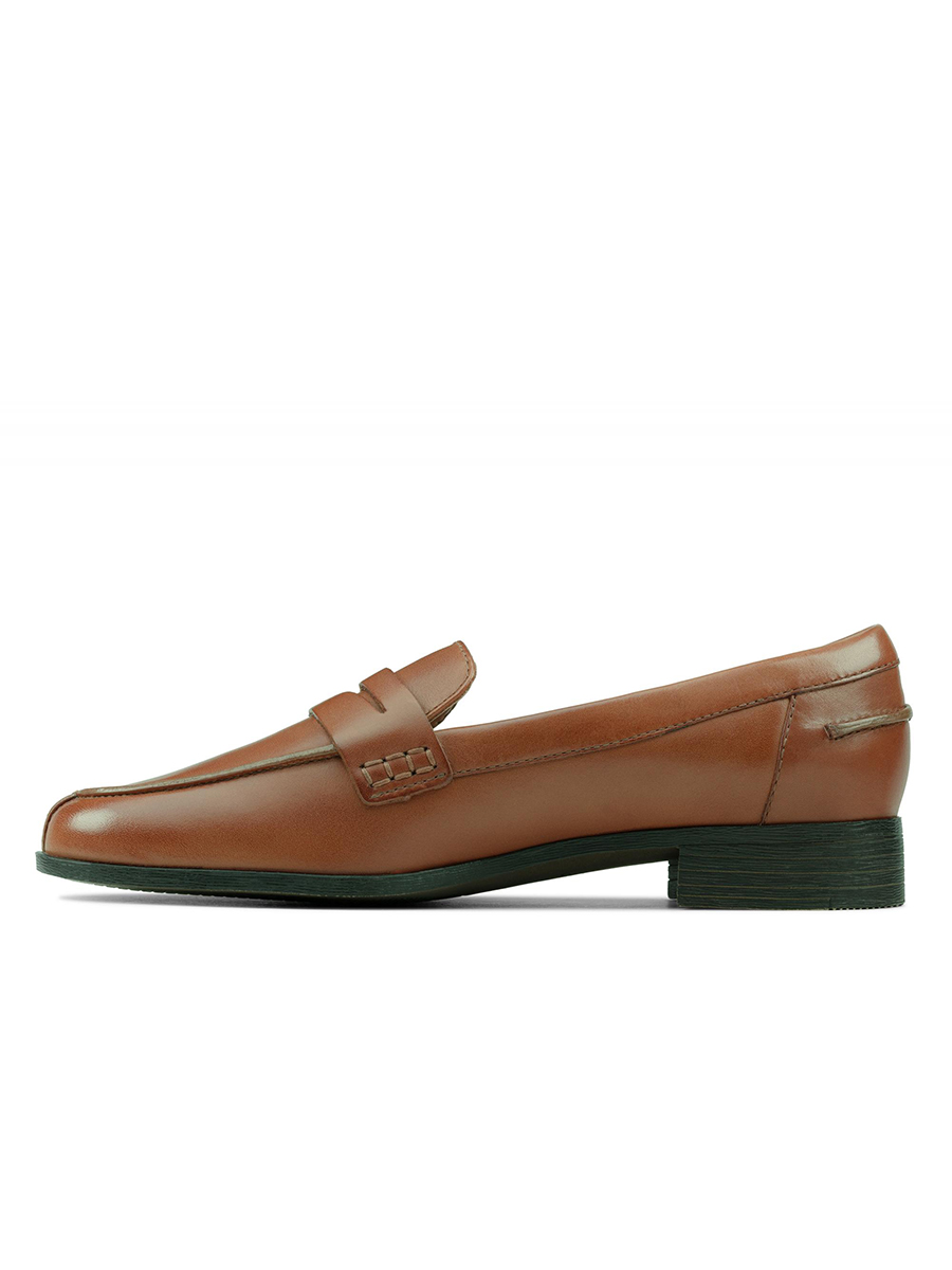 Лоферы женские Clarks Hamble Loafer 26147740 коричневые 39 EU