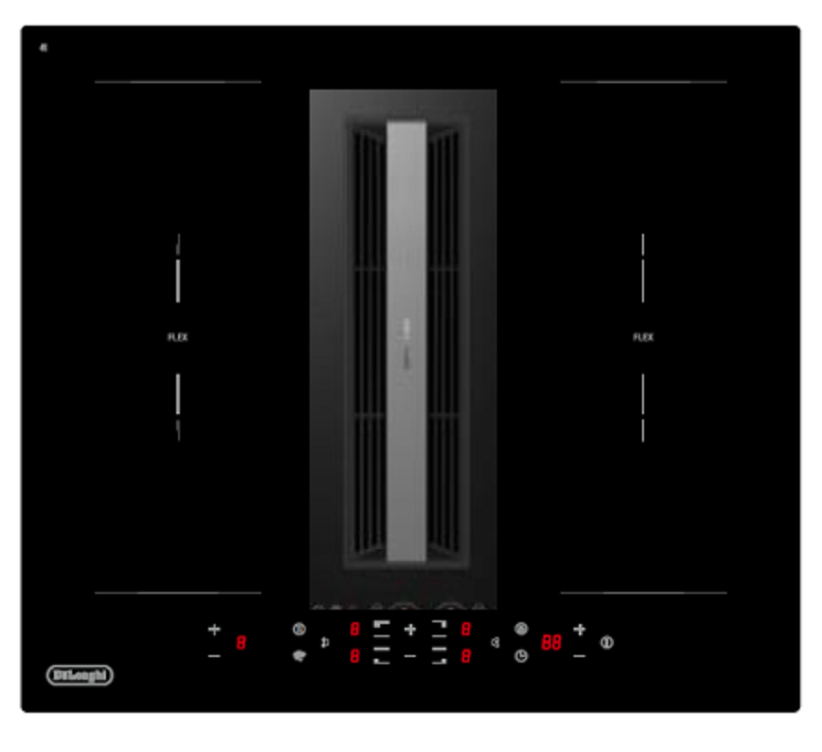Встраиваемая варочная панель индукционная Delonghi ELETTRA 4B2F TC ARIA черный