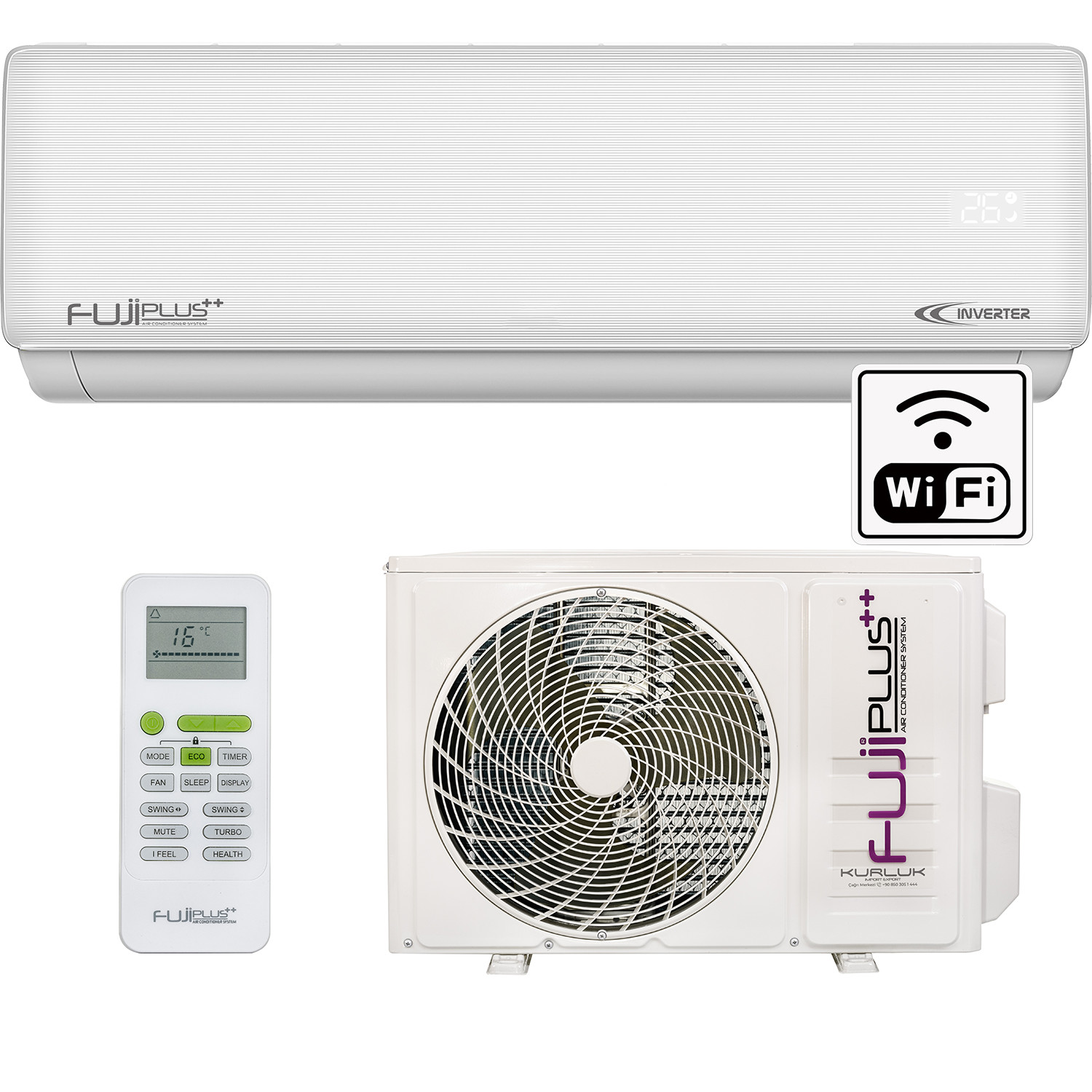 Сплит-система Fujiplus FP-09 TI/TD WI-FI