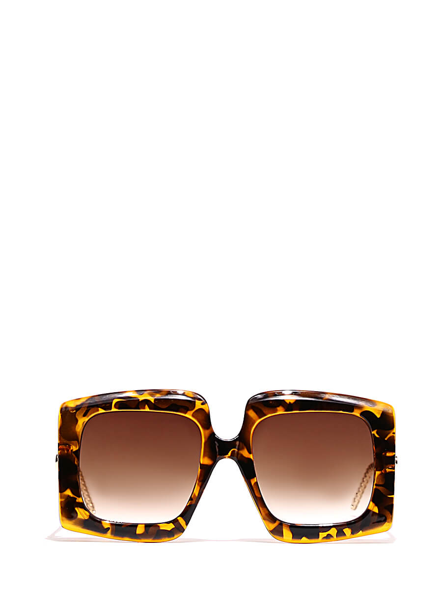 Солнцезащитные очки женские Vitacci EV22052 коричневые