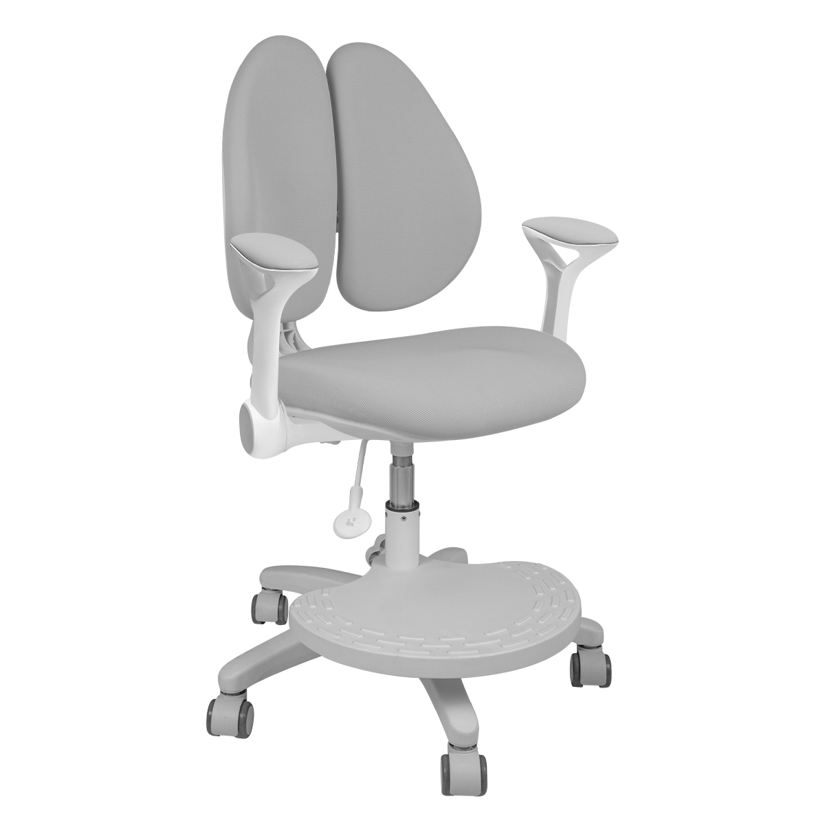 Детское кресло Anatomica Primera Duos с подлокотниками серый