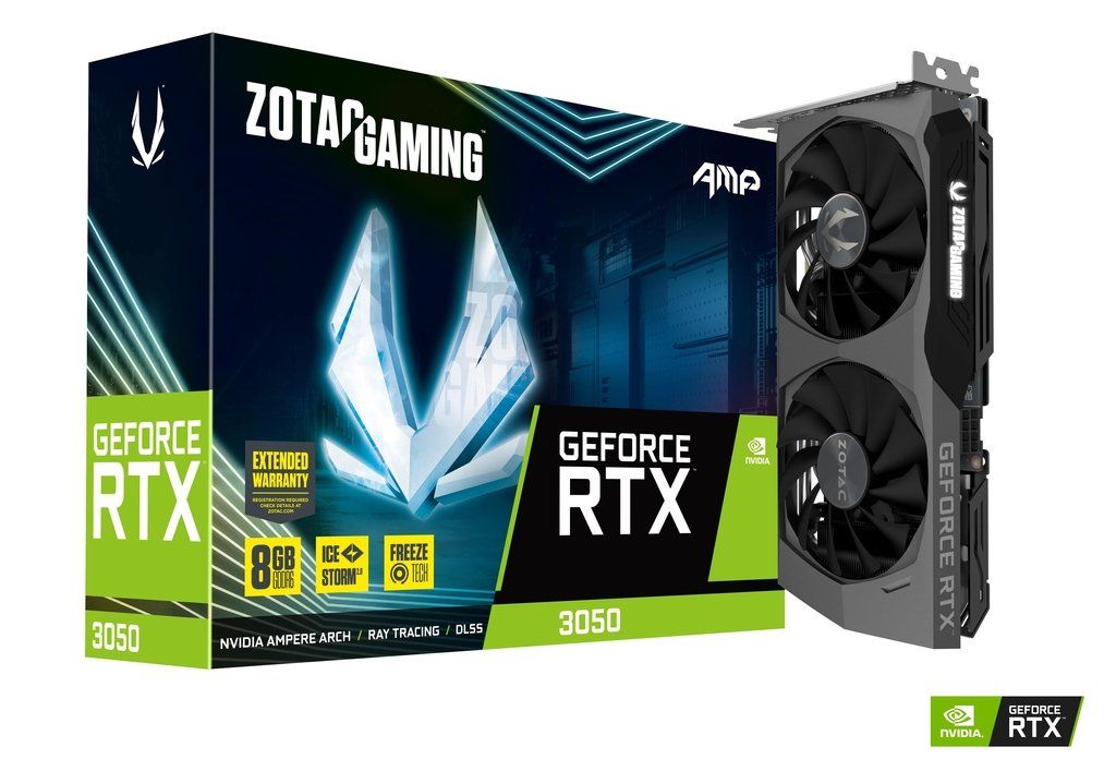 Видеокарта Zotac RTX3050 AMP