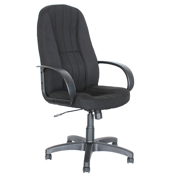 Офисное кресло ЯрКресло Кресло Кр27 ТГ ПЛАСТ С11 (ткань черная)