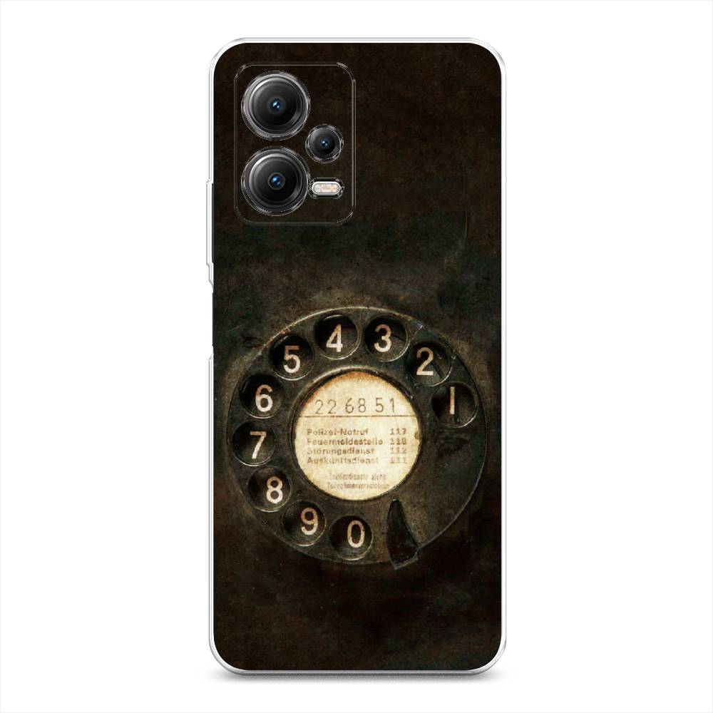 Чехол Awog на Poco X5 5G "Старинный телефон"