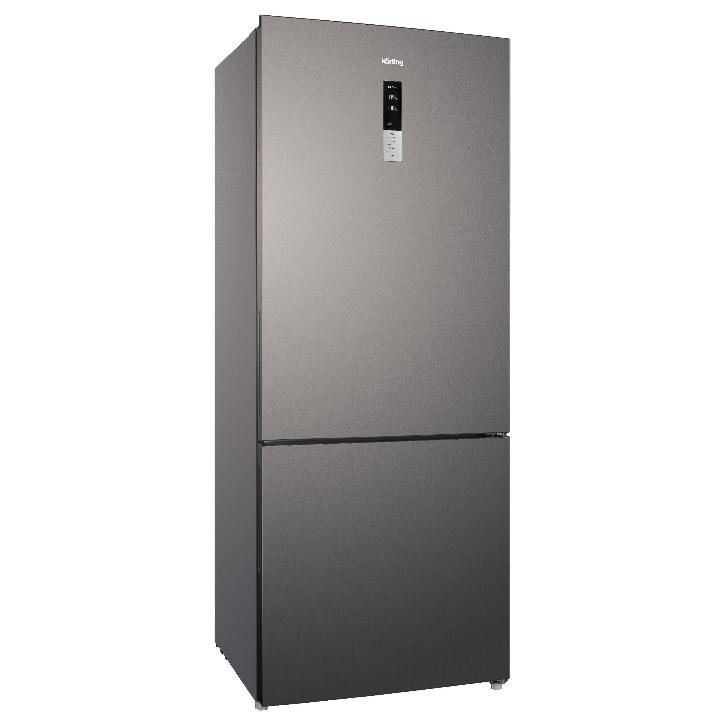 Холодильник Korting KNFC 72337 X серебристый; серый