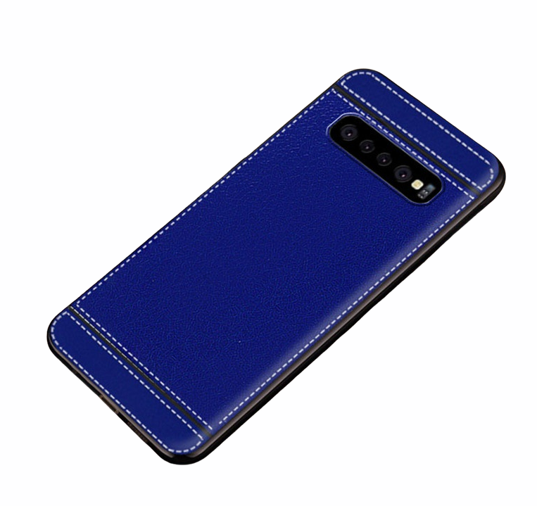 Чехол MyPads для Samsung Galaxy S10+ Plus SM-G975F Blue (125656)