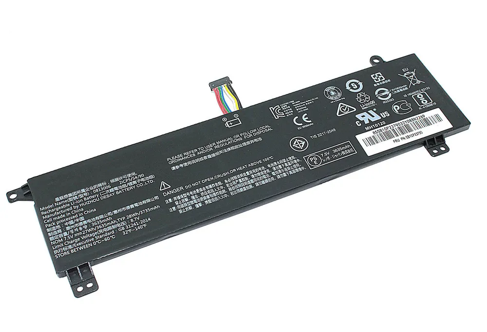 Аккумуляторная батарея для ноутбука Lenovo IdeaPad 120S-11 0813006 7.5V 3635mAh