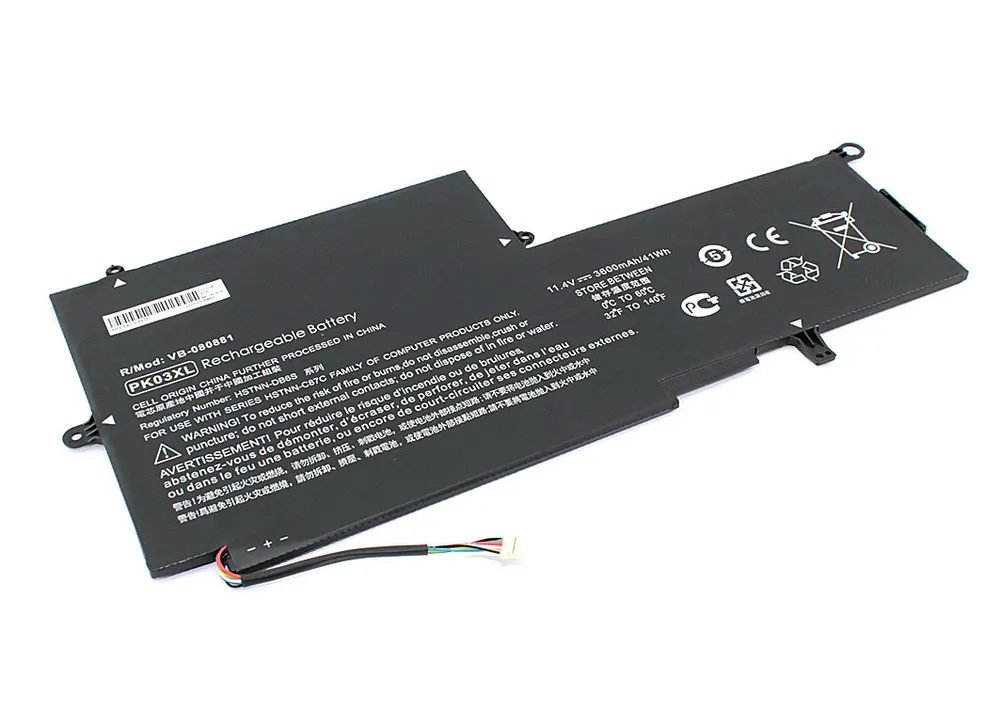 Аккумуляторная батарея для ноутбука HP Spectre Pro x360 PK03XL 11.4V 3600mAh OEM