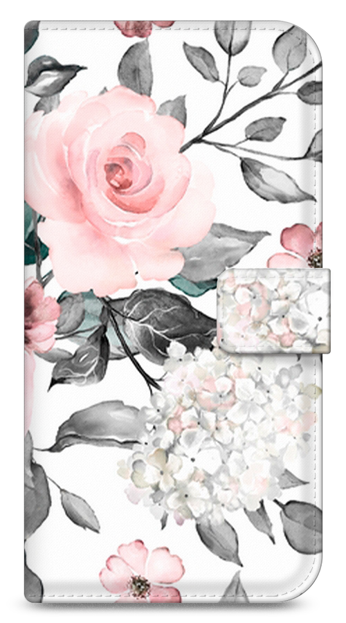 Чехол Awog  на Samsung Galaxy J8 "Розы на белом"