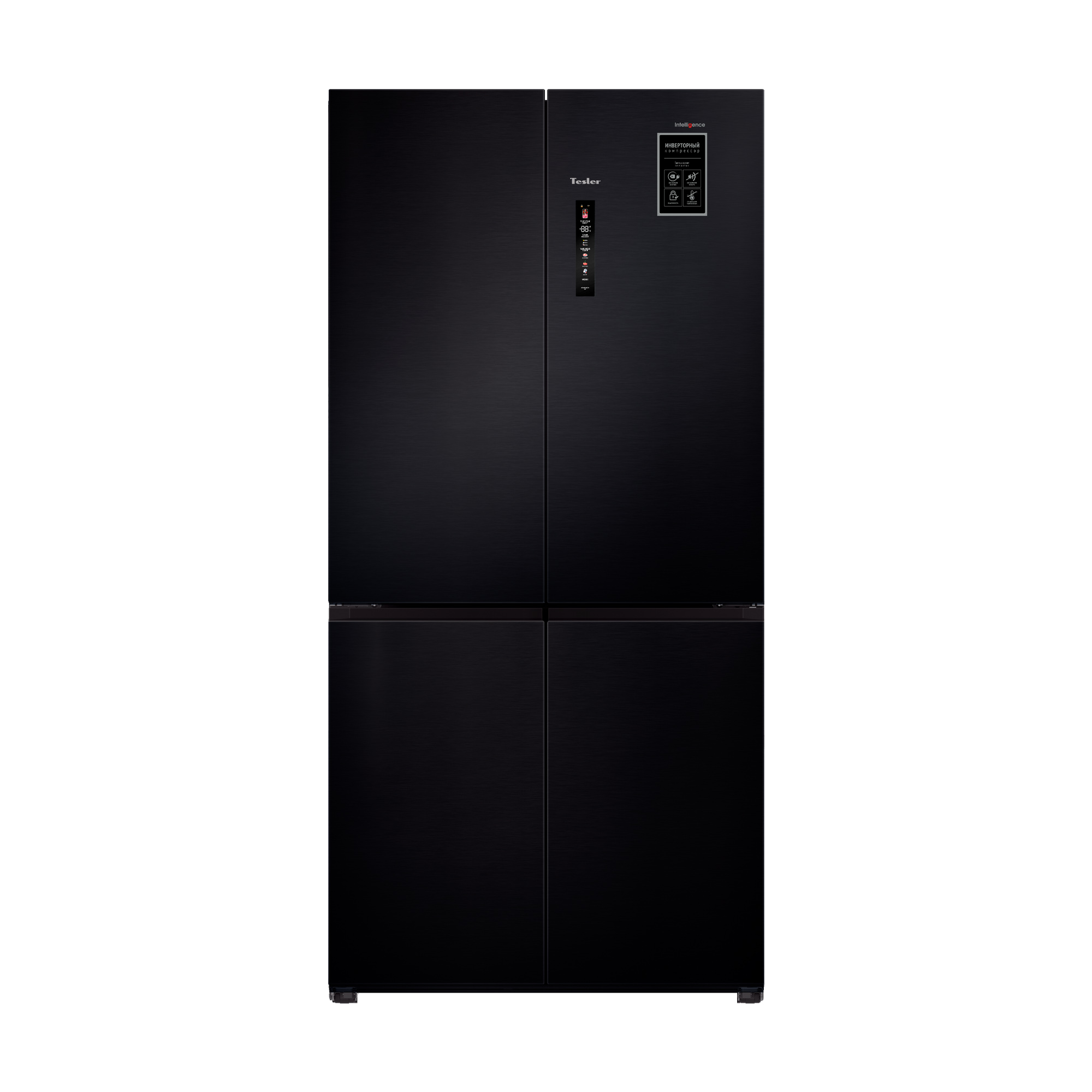 Холодильник TESLER RCD-547BI черный