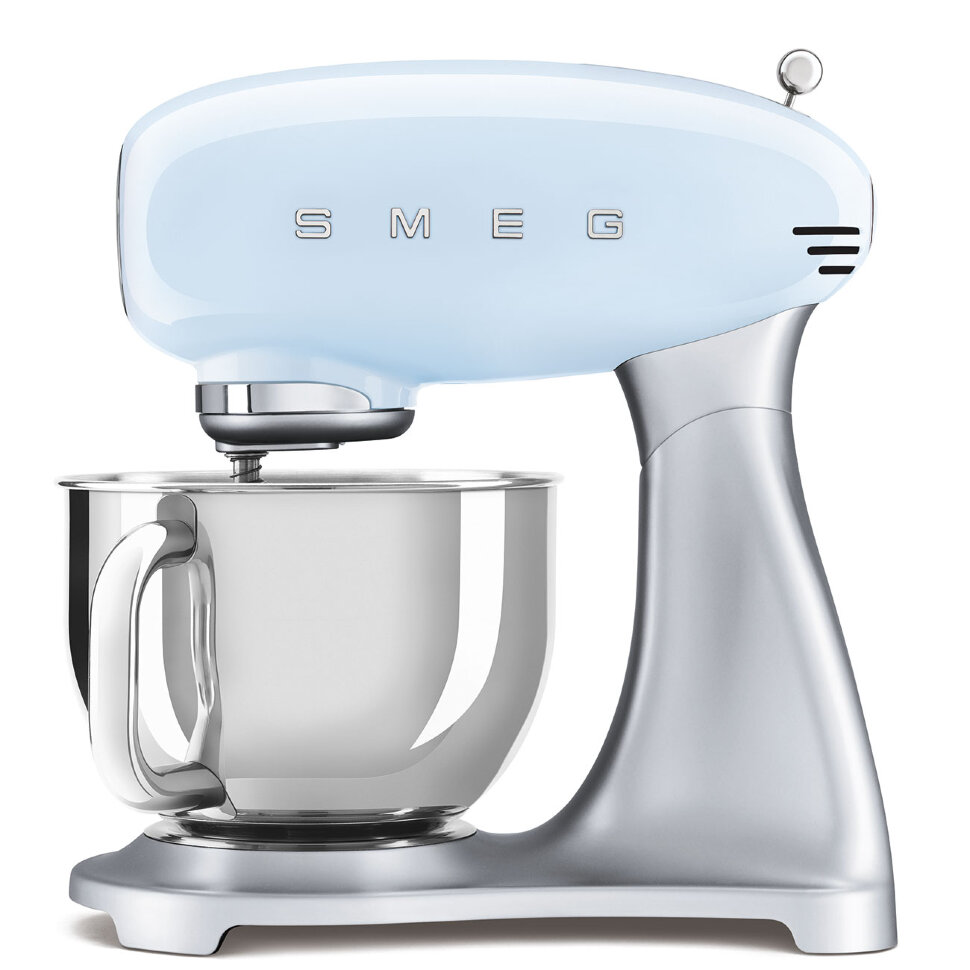 Миксер Smeg SMF02PBEU голубой