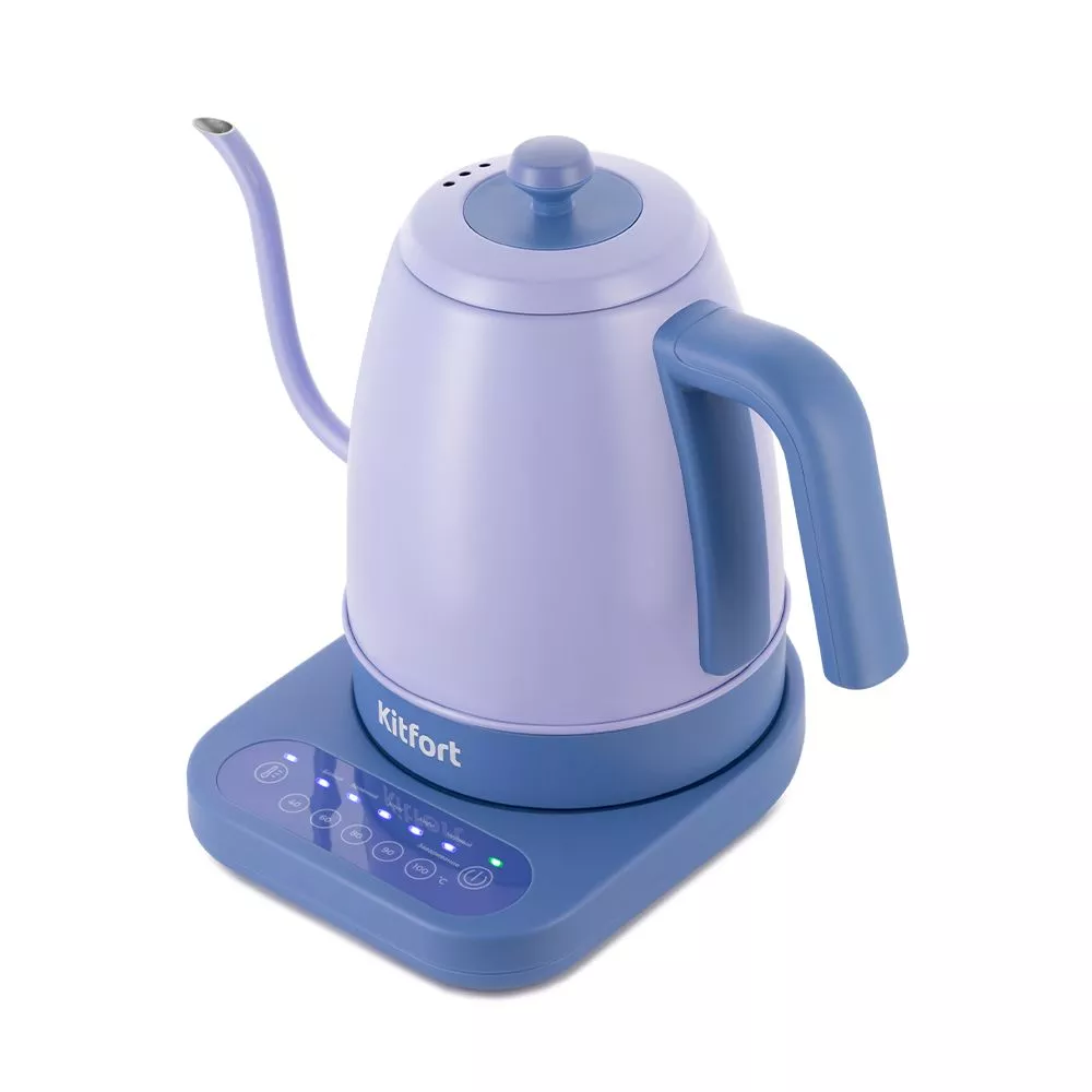 Чайник электрический Kitfort КТ-6613 1 л фиолетовый