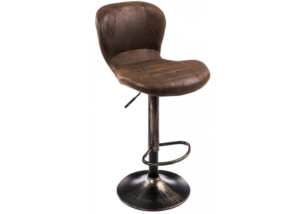 Барный стул Woodville Hold 1792, черный/коричневый