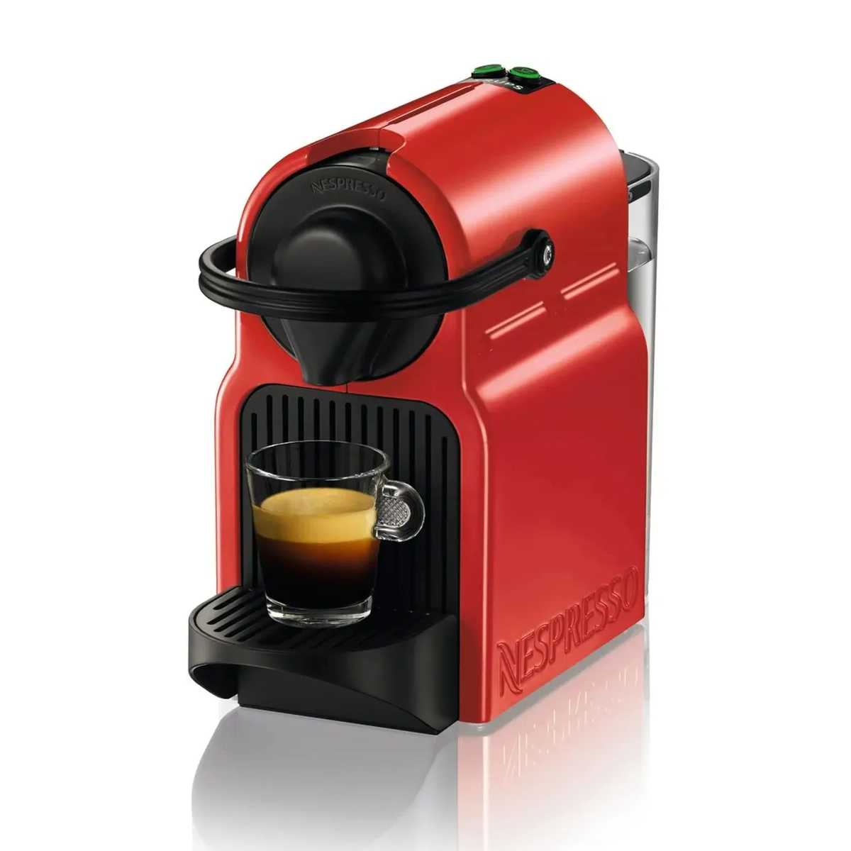 Кофемашина De'Longhi Nespresso Inissia EN80.R С40 капсульная, 1260 Вт, 1994985, красная