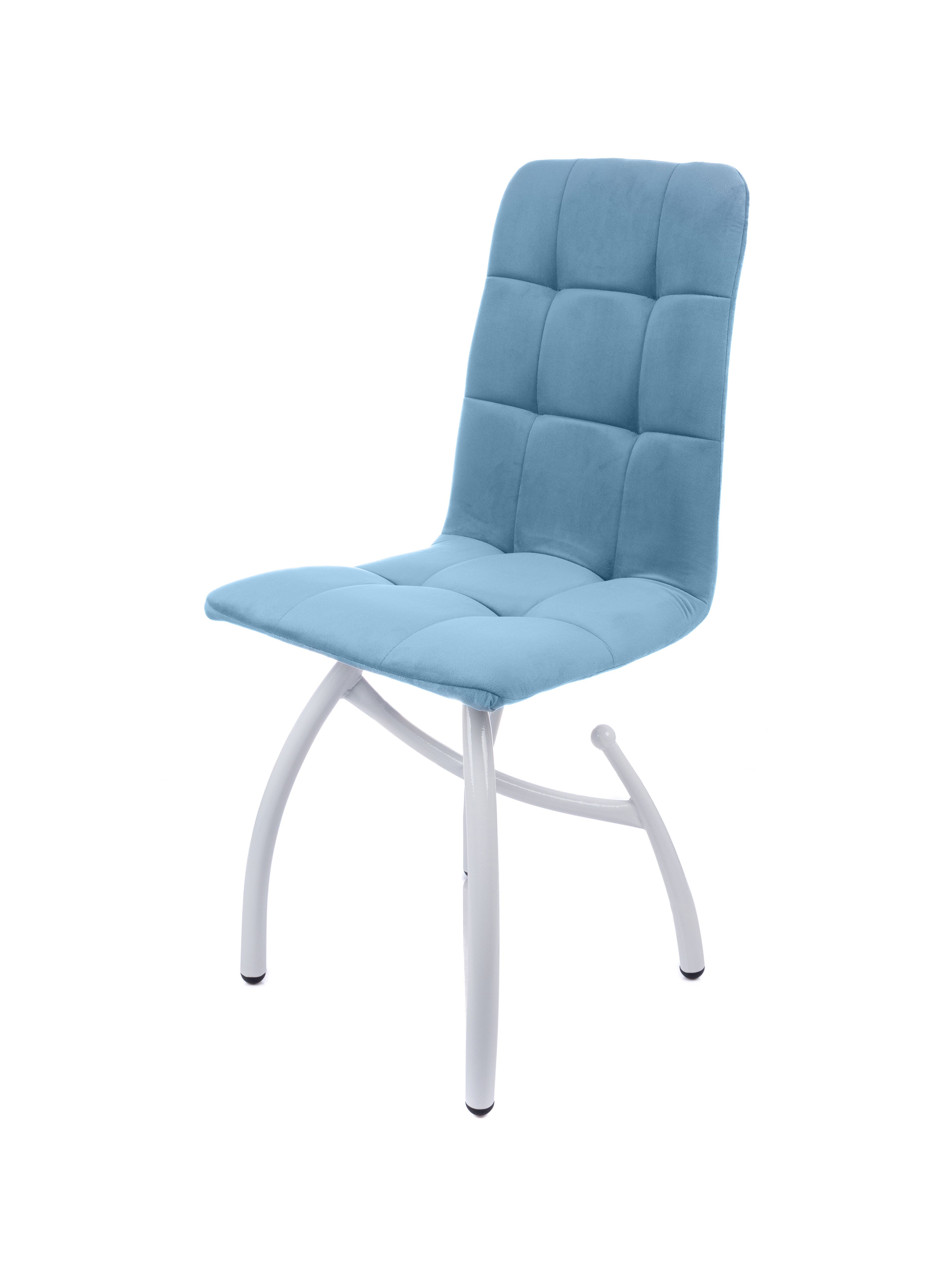 Комплект стульев Квадро 3, 23070769 голубой/белый (2 шт)