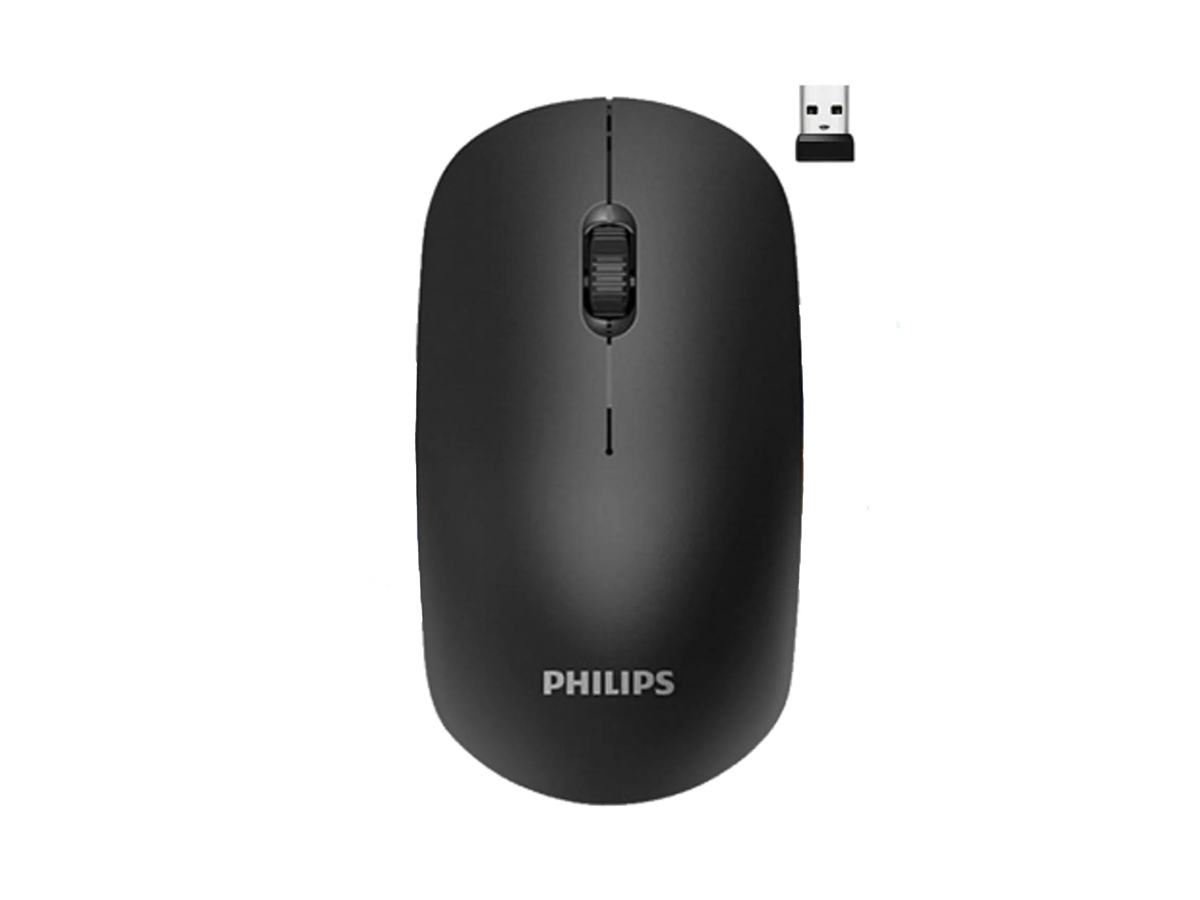 Беспроводная мышь Philips M221 черный