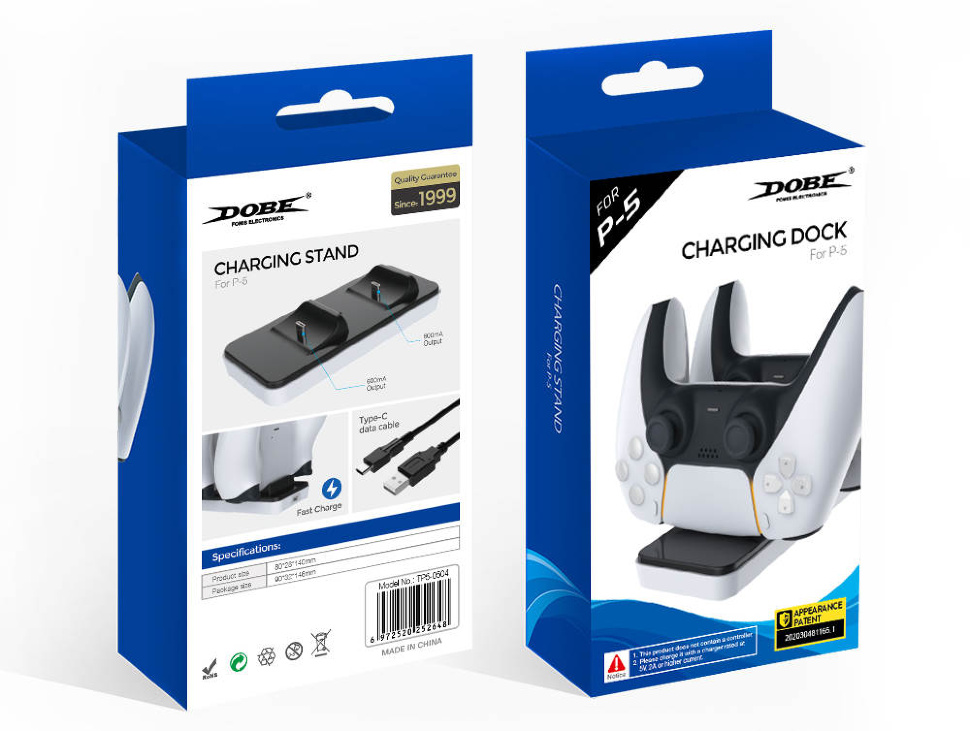 Зарядная станция для геймпада DOBE Charging Dock для Playstation 5