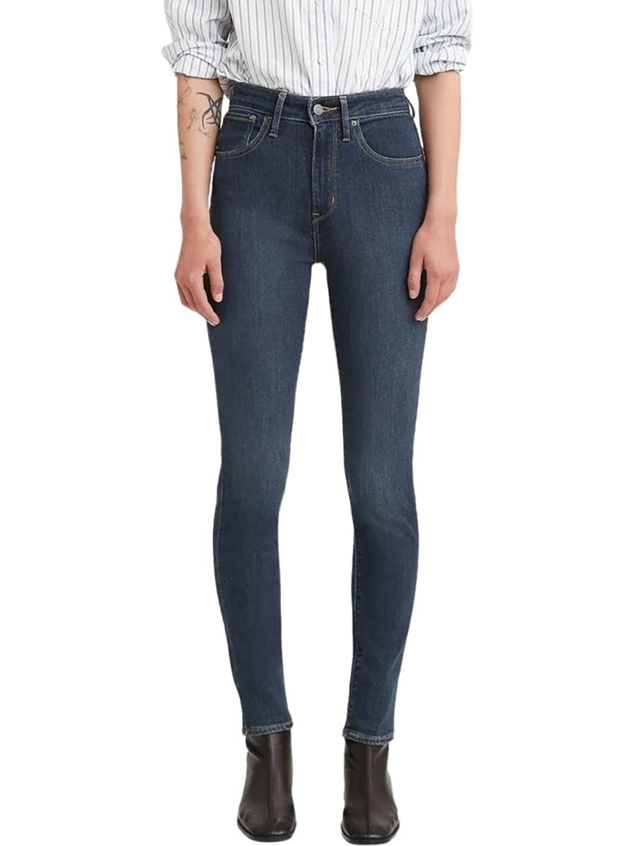 Джинсы женские Levi's 721 High Rise Skinny Jeans синие 42