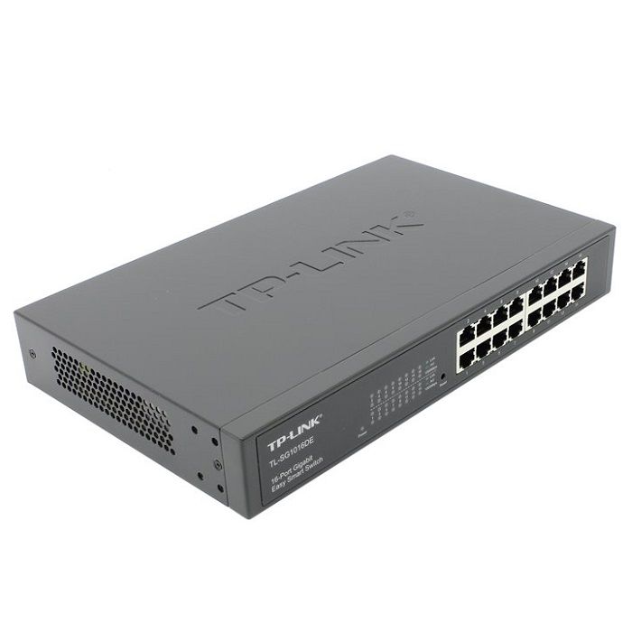 Коммутатор TP-LINK TL-SG1016DE Black