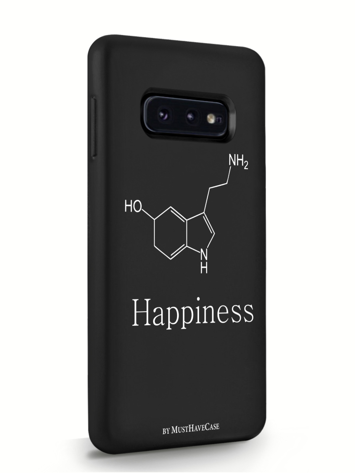 Чехол MustHaveCase для Samsung Galaxy S10E Молекула счастья черный