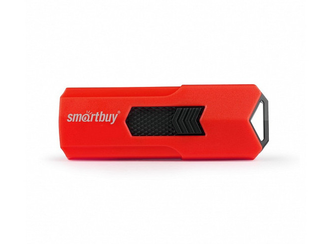 Флешка SmartBuy STREAM 128ГБ Red (SB128GBST-R3)