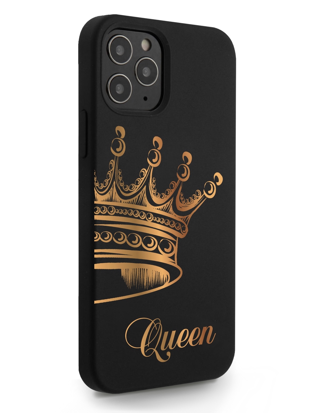Чехол MustHaveCase для iPhone 12/12 Pro Queen черный