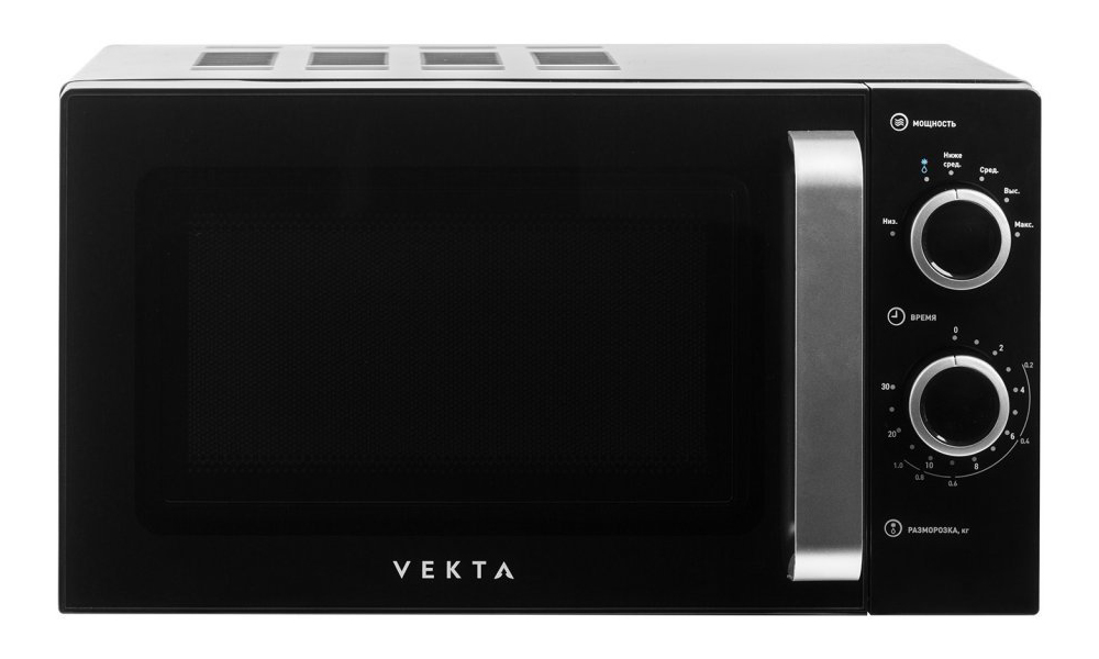 Микроволновая печь соло VEKTA MS720ATB черный