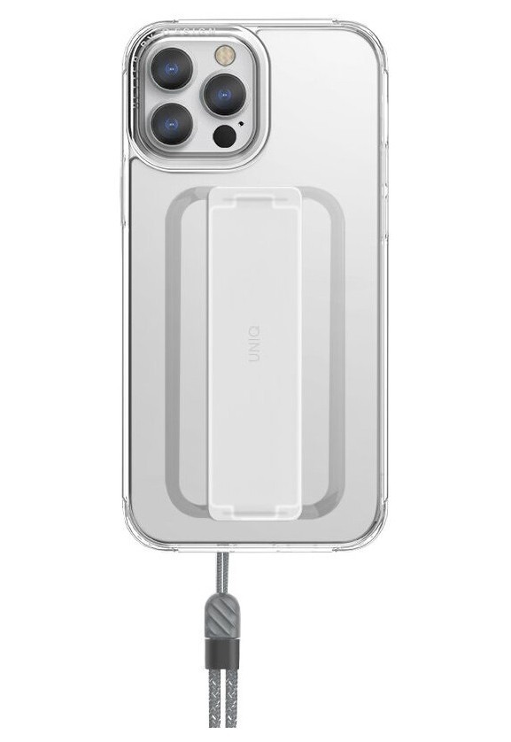 Чехол Uniq для iPhone 13 Pro Max со шнурком Clear