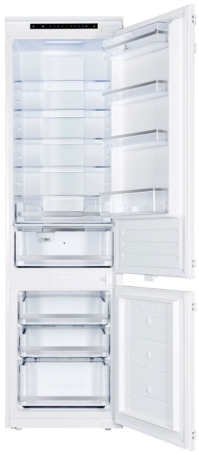 Встраиваемый холодильник LEX LBI193.2ID белый