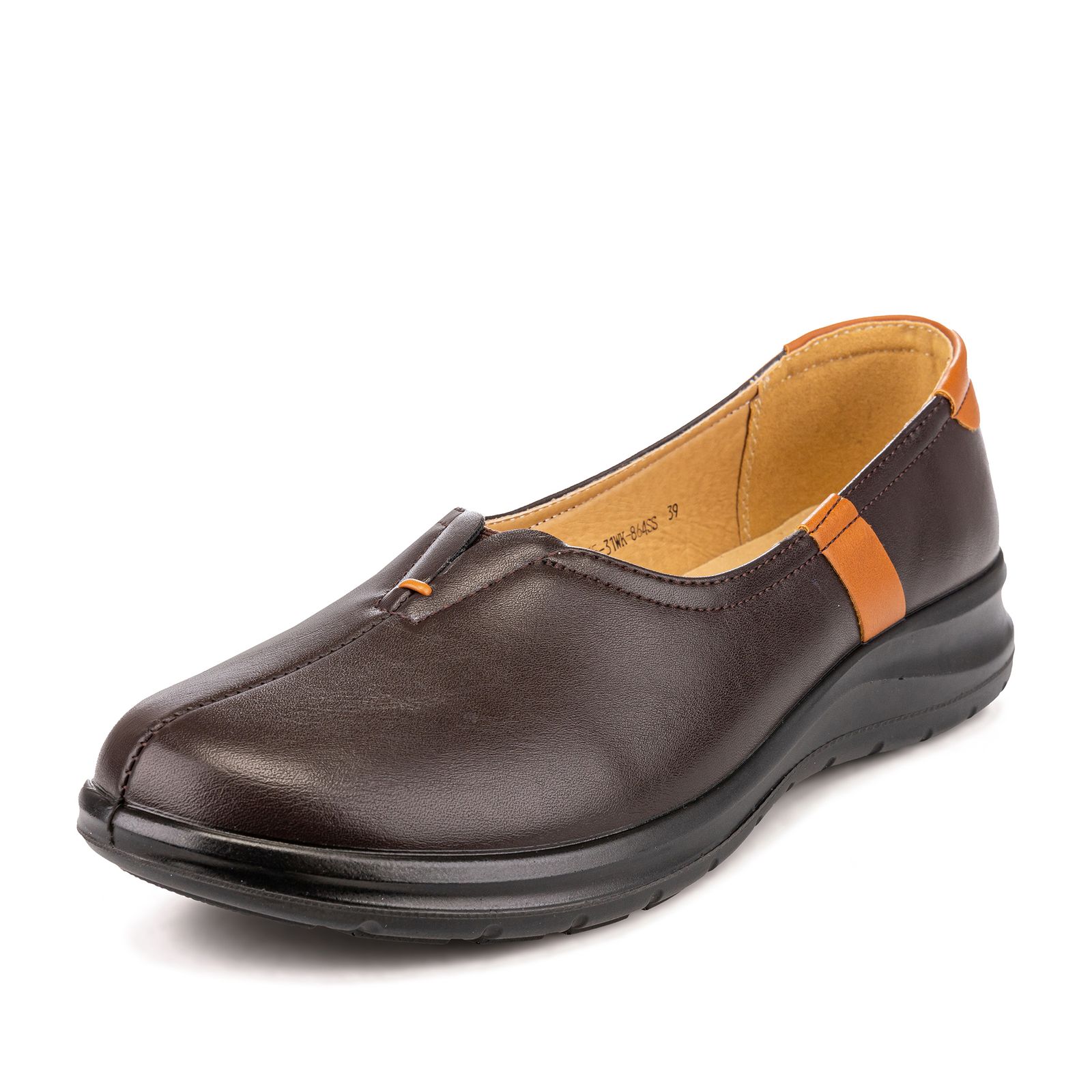 Туфли женские Marisetta 245-31WK-864SS коричневые 40 RU