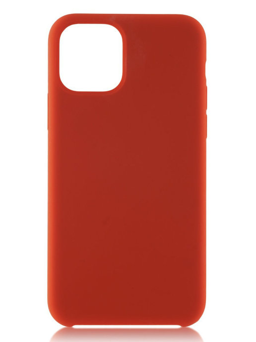 Чехол QVATRA для iPhone 12 Pro Max с подкладкой из микрофибры Red