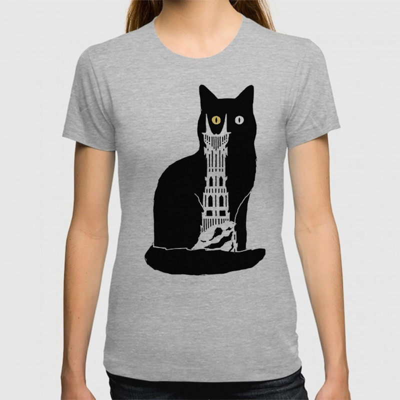 Футболка женская Dream Shirts Влестелин Колец - Всевидящее Око серая M