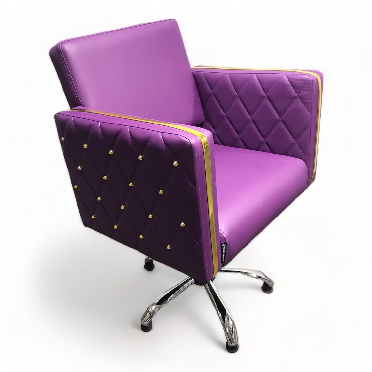 Парикмахерское кресло Мебель Бьюти Голдиум II, Фиолетовый