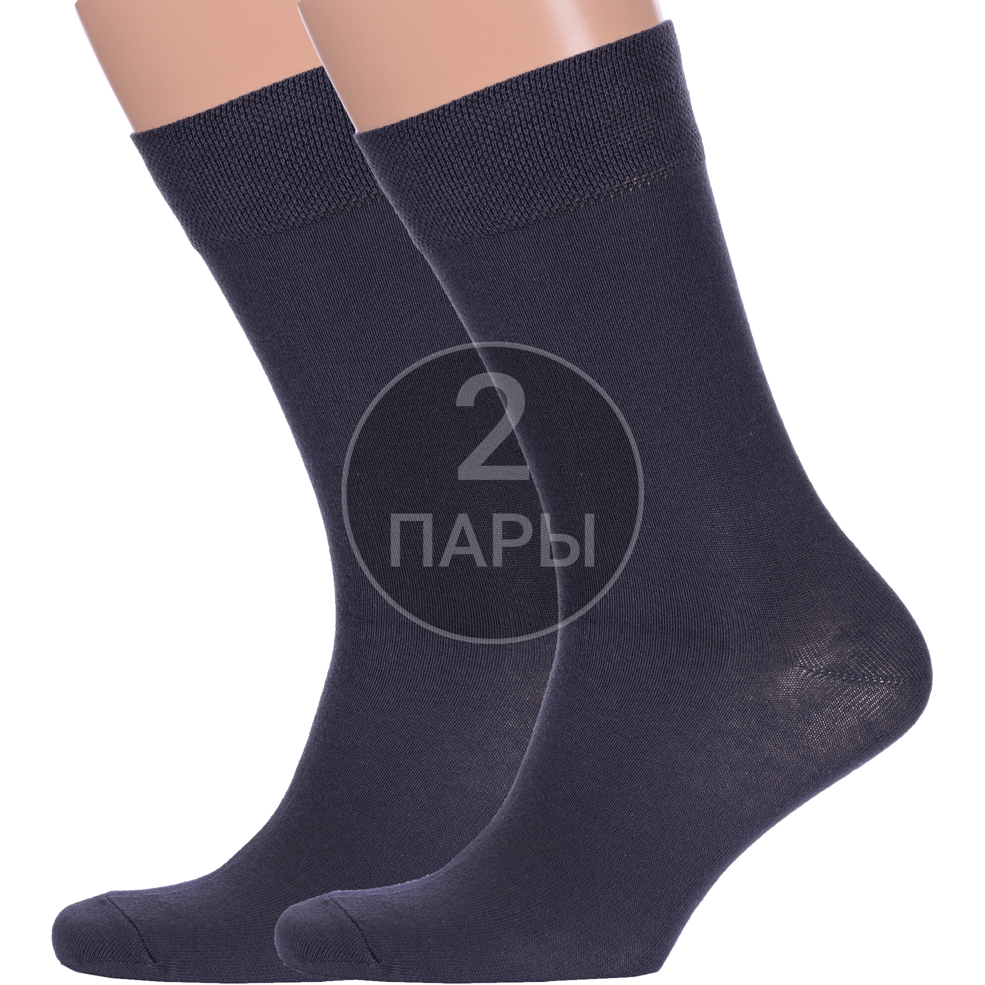 Комплект носков мужских Para Socks 2-M2 серых 29-31, 2 пары
