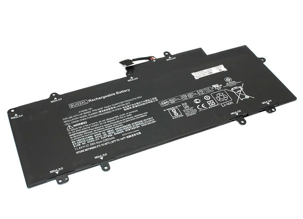 Аккумуляторная батарея для ноутбука HP Chromebook 14-AK010NR BU03XL 11.4V 3280mAh
