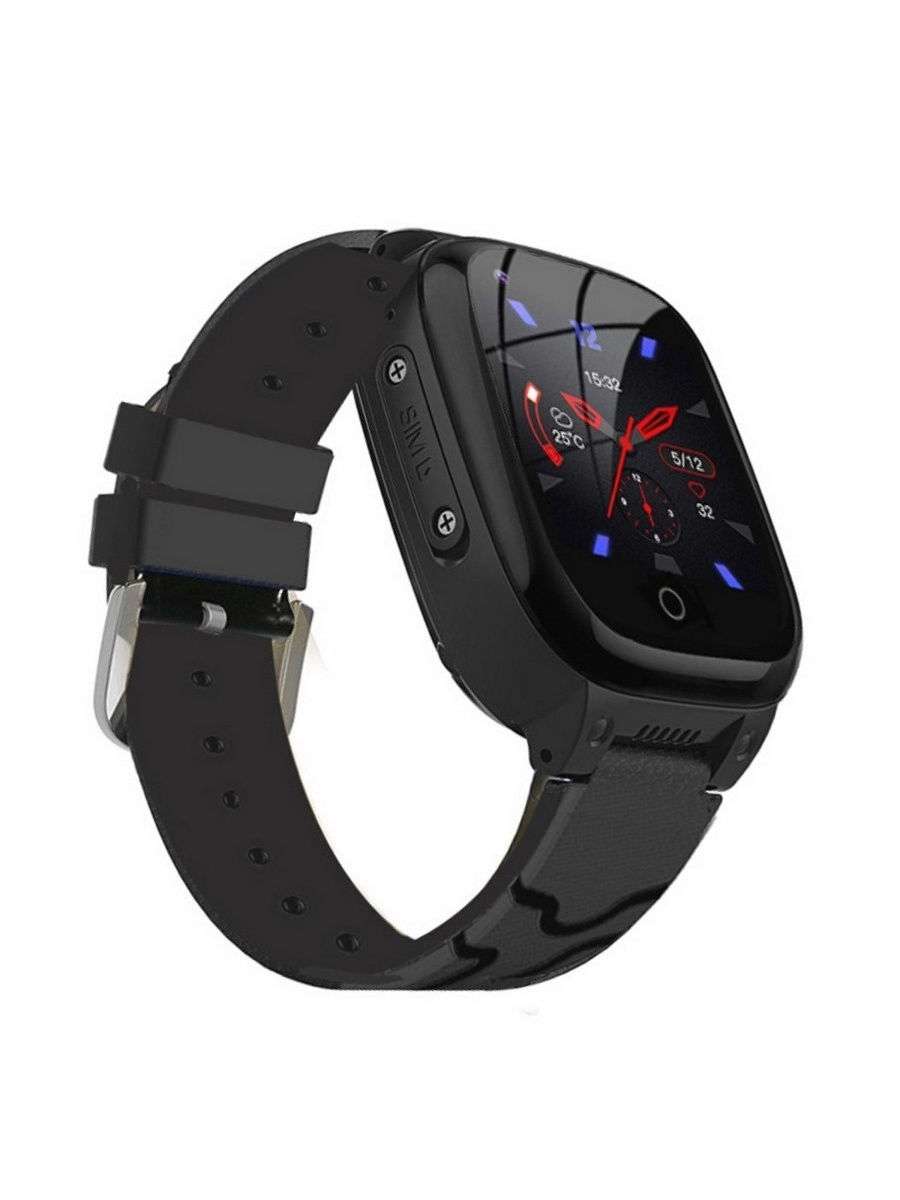 Смарт-часы Smart Baby Watch LT25 4G с поддержкой Wi-Fi и GPS, HD камера, SIM card Black