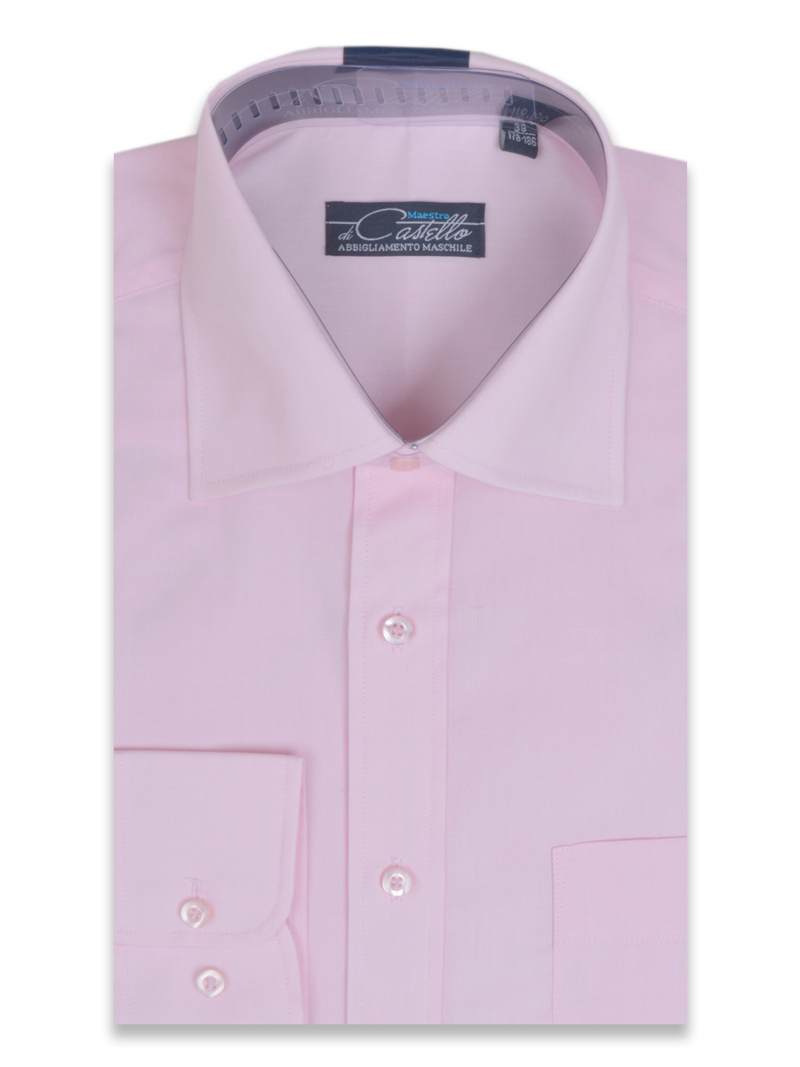 Рубашка мужская Maestro PT 703 розовая 44/178-186