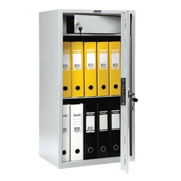 Шкаф металлический для документов ПРАКТИК "SL- 87Т", 870х460х340 мм, 25 кг, сварной