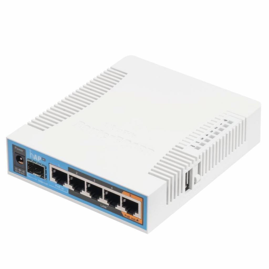 Wi-Fi роутер Mikrotik hAP ac RB962UiGS-5HacT2HnT