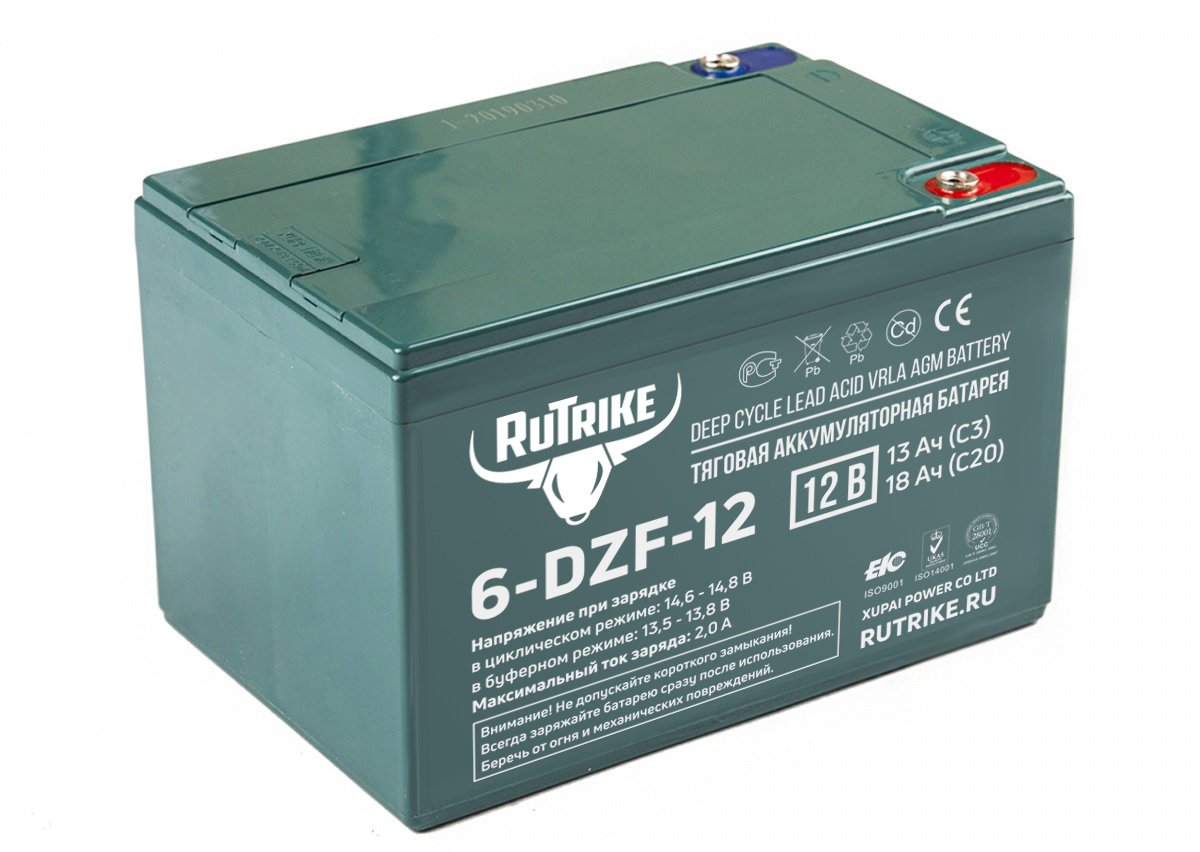 Аккумулятор для ИБП Rutrike 6-DZF-12 18 А/ч 12 В 022833