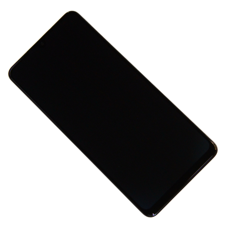 Дисплей для Samsung SM-M225F (Galaxy M22) модуль в сборе с тачскрином <черный> (OEM)