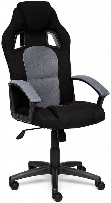 Игровое кресло Tetchair Driver 12856 (Black/Grey)