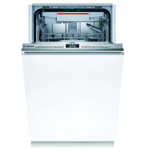 Встраиваемая посудомоечная машина Bosch SPV4XMX28E серебристая