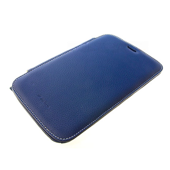 Кожаный чехол-книжка Melkc Premium Kios Type для Samsung Galaxy P3200 Tab 3 7.0 синий