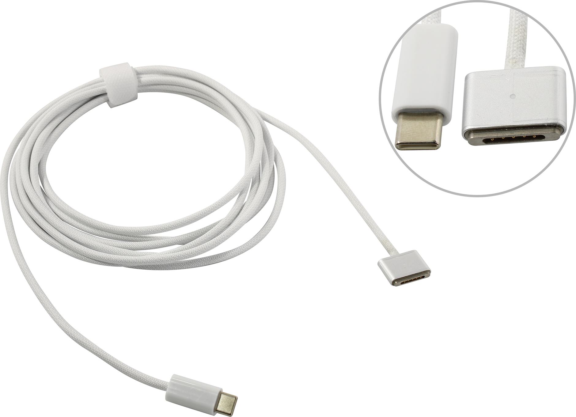 Кабель KS-IS USB-C - Magsafe 3 USB Type-C 3м KS-806gen3-W-3