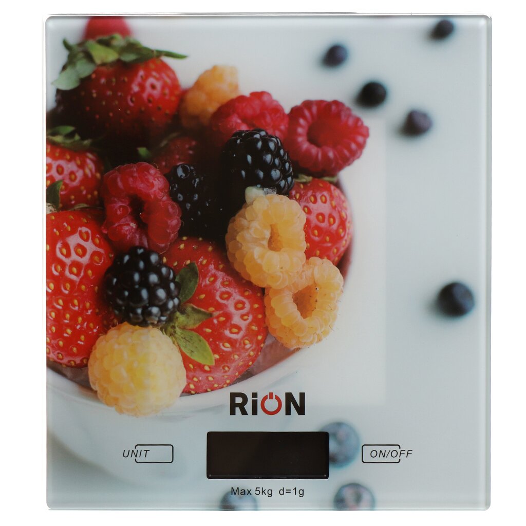 Весы кухонные RION+ PT-893 Ягоды