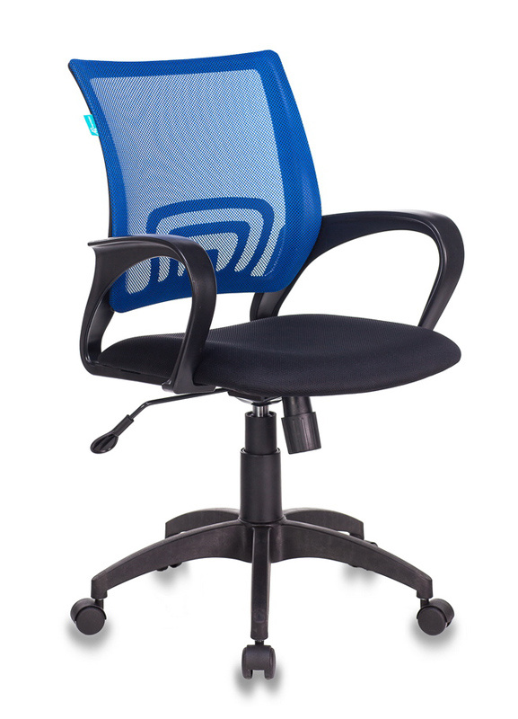 Компьютерное кресло Бюрократ CH-695N/BL/TW-11, черный/синий