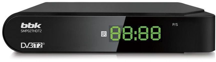 DVB-T2 приставка BBK SMP027HDT2 Black