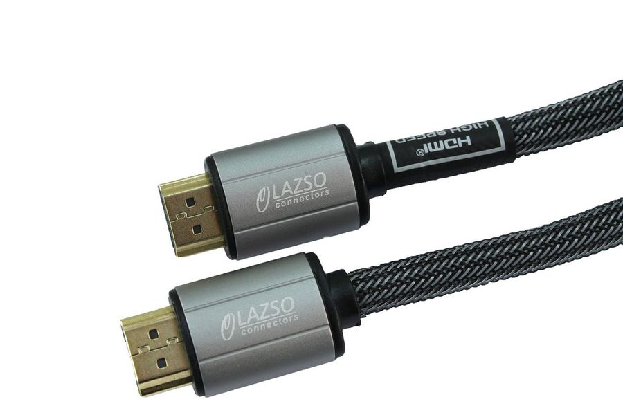 Кабель LAZSO WH-111-B HDMI - HDMI 2м Black